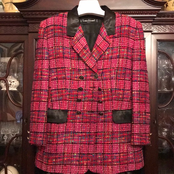 Louis Feraud | Jackets & Coats | Louis Feraud Jacket Us 2 Excellent ...